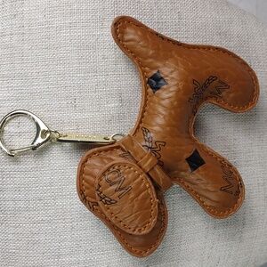 MCM | Accessories | Mcm Visetos Dog Key Ring Purse Charm | Poshmark